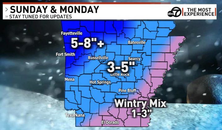 Winter Weather Alert: February 14-15 - Arkansas Tech University