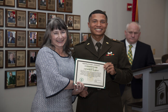 Keeny Earns Gary W. Johnston Leadership Award - Arkansas Tech University