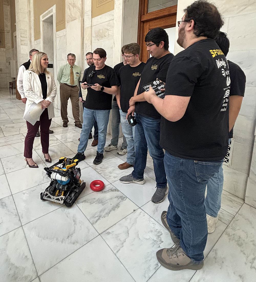 ATU Robotics Club Honored at Arkansas State Capitol - Arkansas Tech ...
